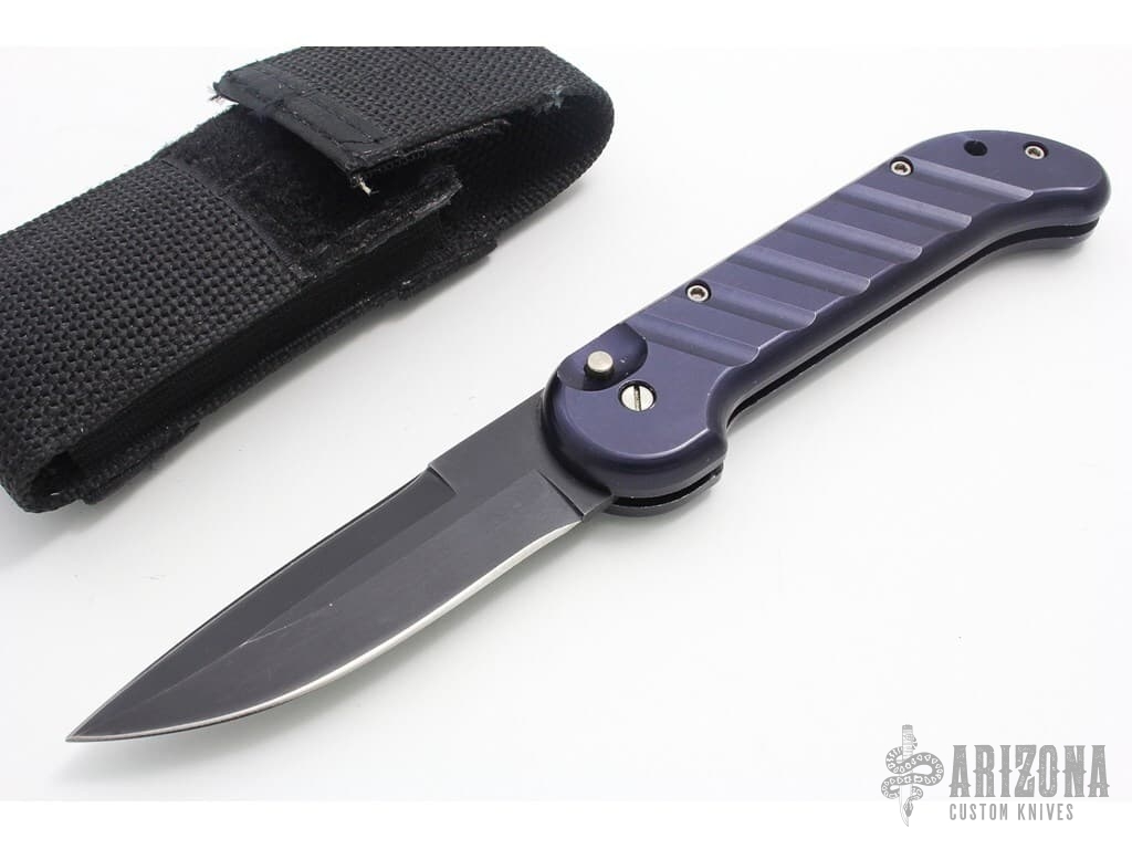 Navy Seal Black Knife by Charlie Ochs Knives - Arizona Custom Knives