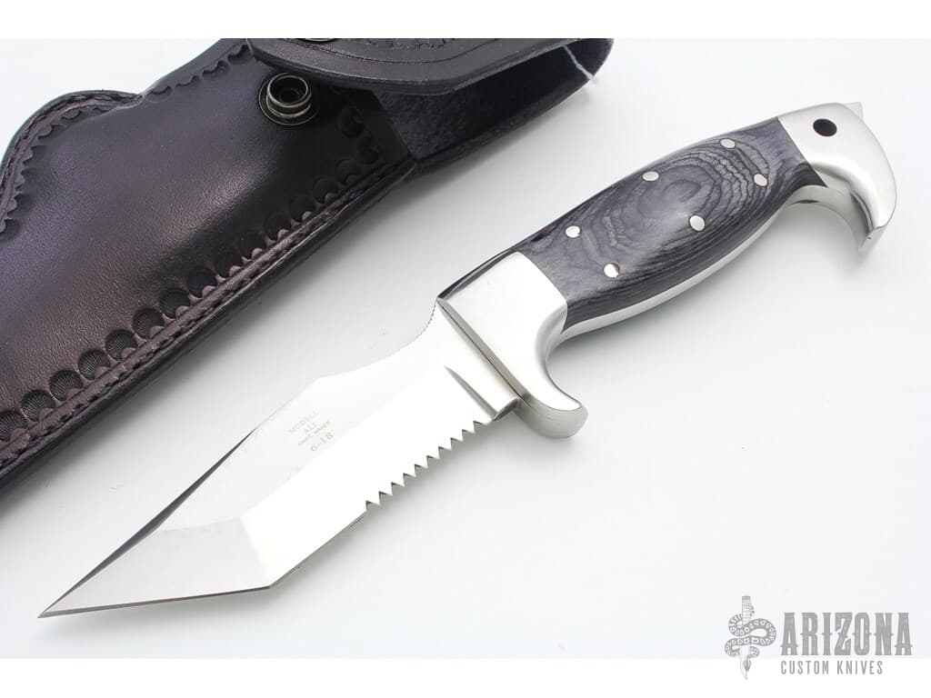 Police Tactical Knife by Modell Design - Arizona Custom Knives