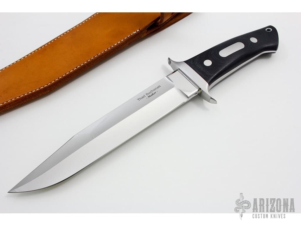 Loveless Style Battle Blade by Thad Buchanan Knives - Arizona Custom Knives
