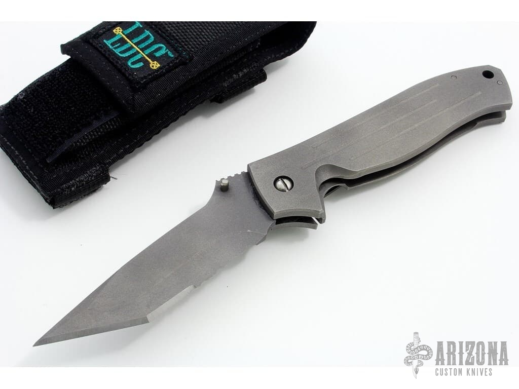 MPF-1 Titanium Tanto Framelock by Mission Knives - Arizona Custom Knives