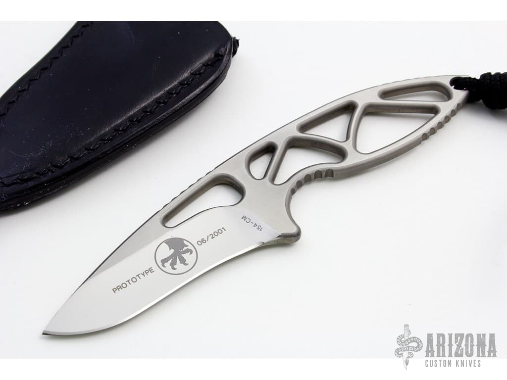 Custom Medallion Neck Knife Prototype - Arizona Custom Knives