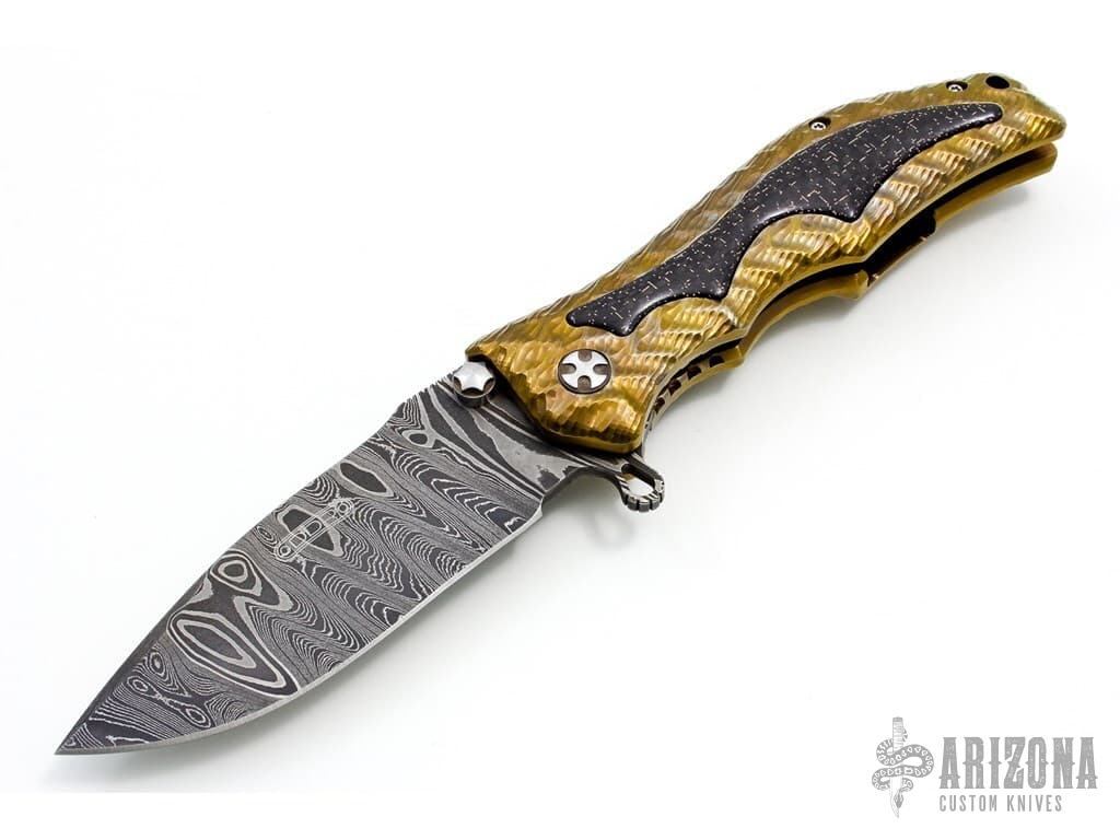 Damascus Gun Hammer - Arizona Custom Knives