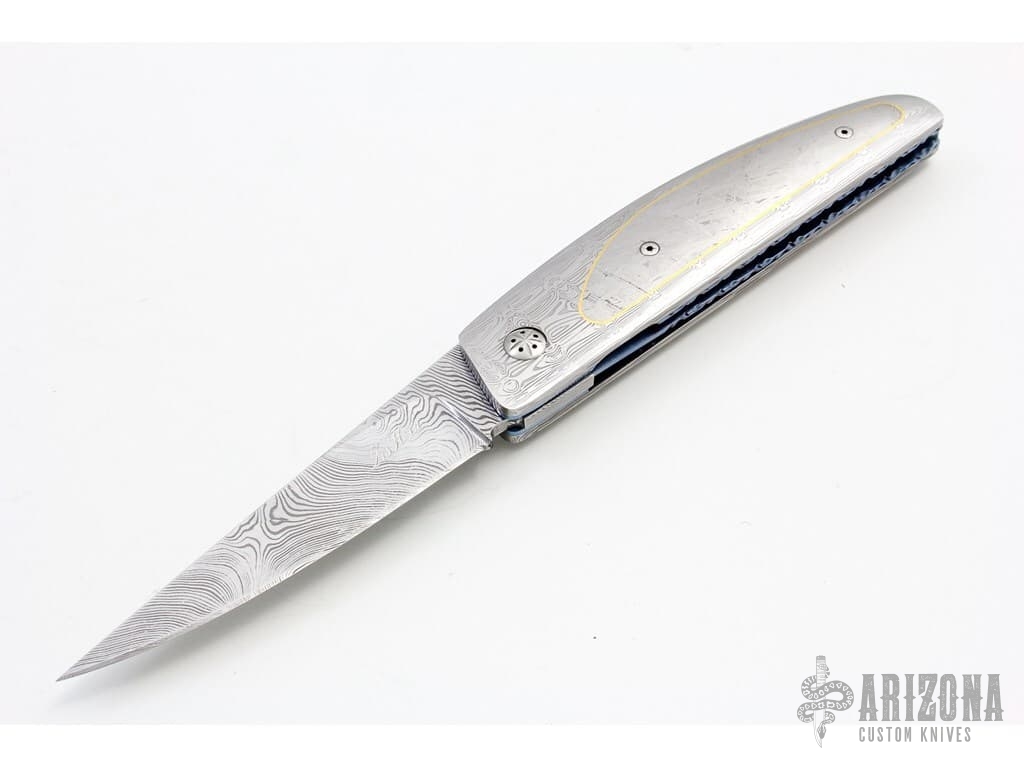 Damasteel & Meteorite - Arizona Custom Knives