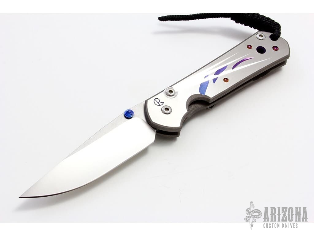 Small Sebenza - 2000 Unique Graphic - Arizona Custom Knives