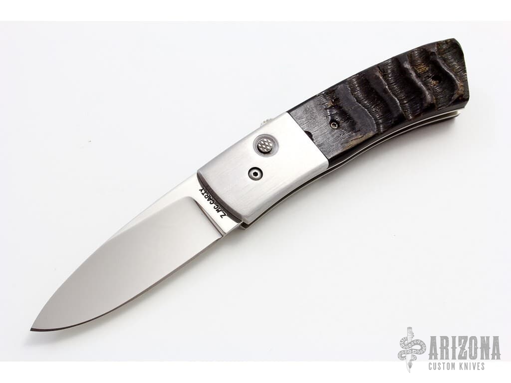 Horn Handled Automatic - Arizona Custom Knives