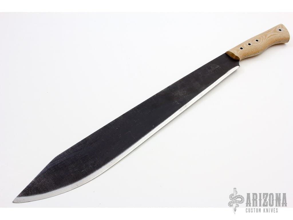 Three Hole Machete - Arizona Custom Knives