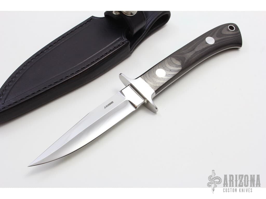 Double Edged boot knife - Arizona Custom Knives