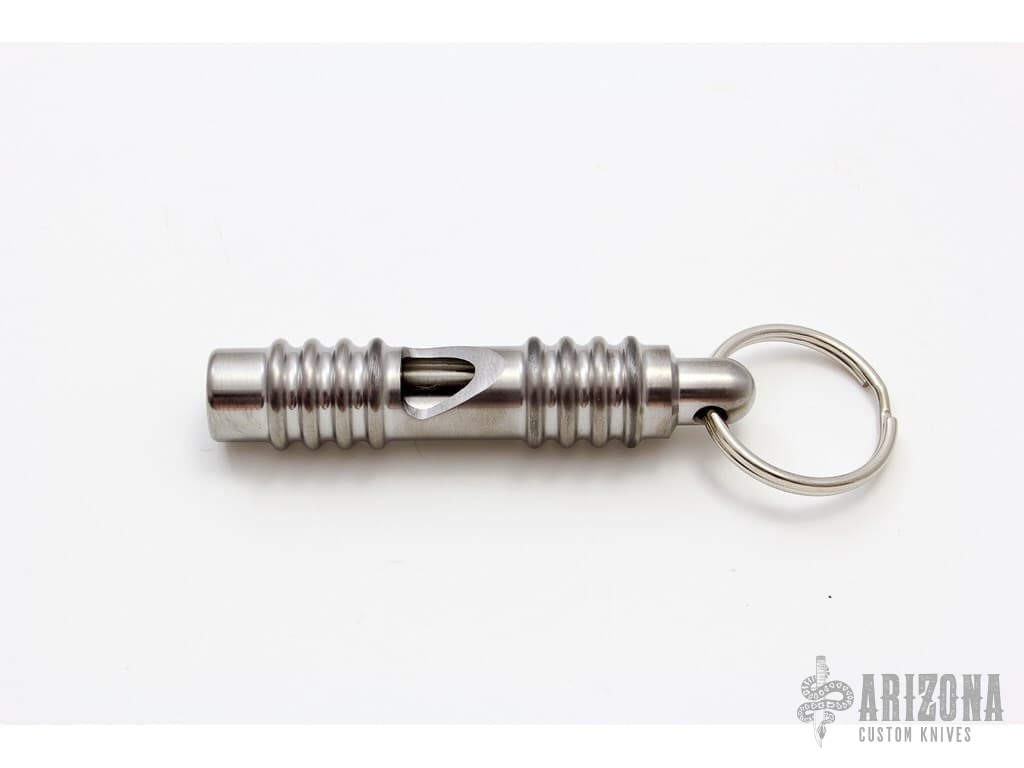 Atwood Whistle - Titanium | Arizona Custom Knives