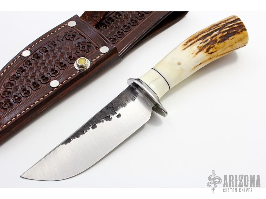 4 1/2" Hunter w/ Compass - Arizona Custom Knives