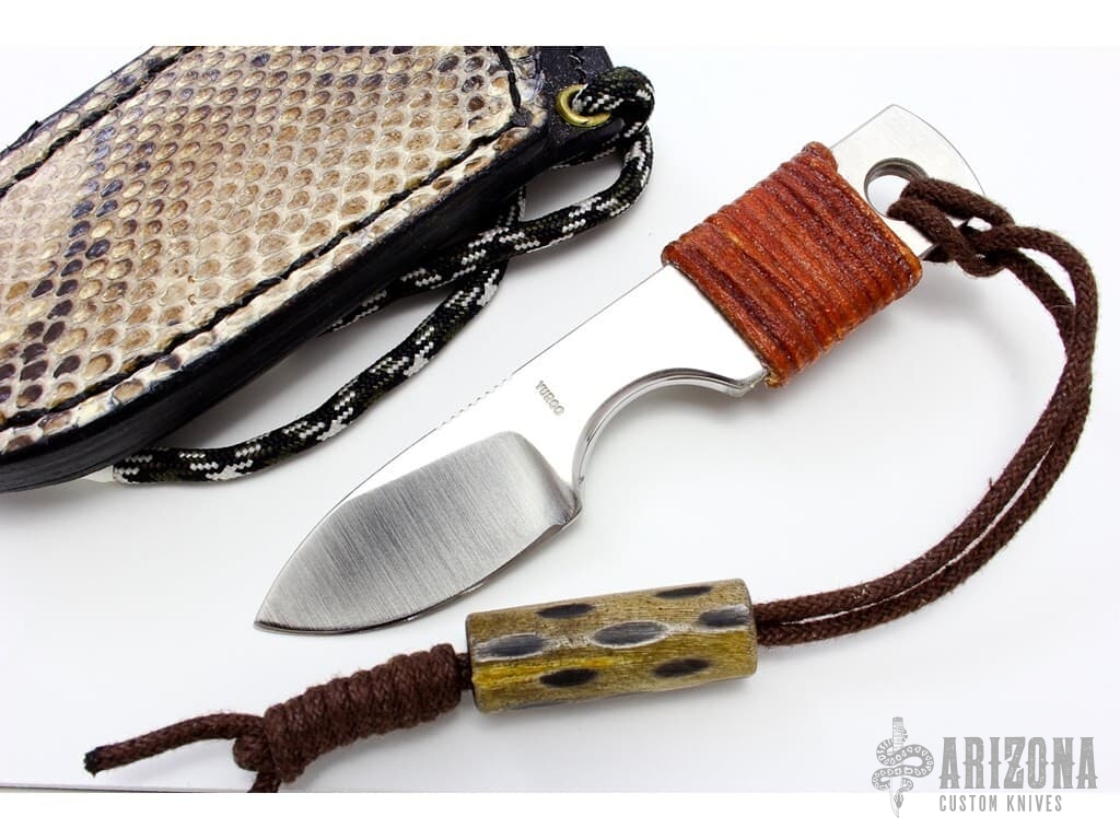 Skull Neck Knife - Arizona Custom Knives