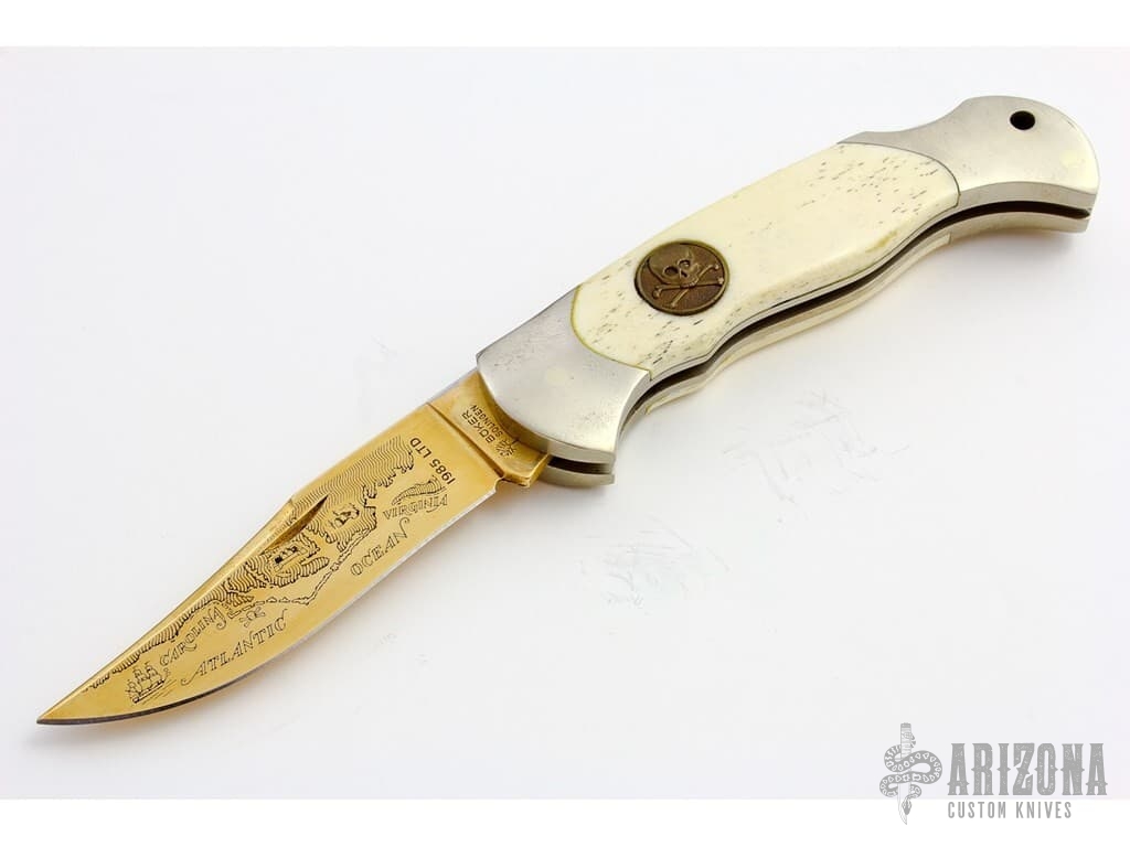 1985 LTD Ed. The Legend of Blackbeard - Arizona Custom Knives