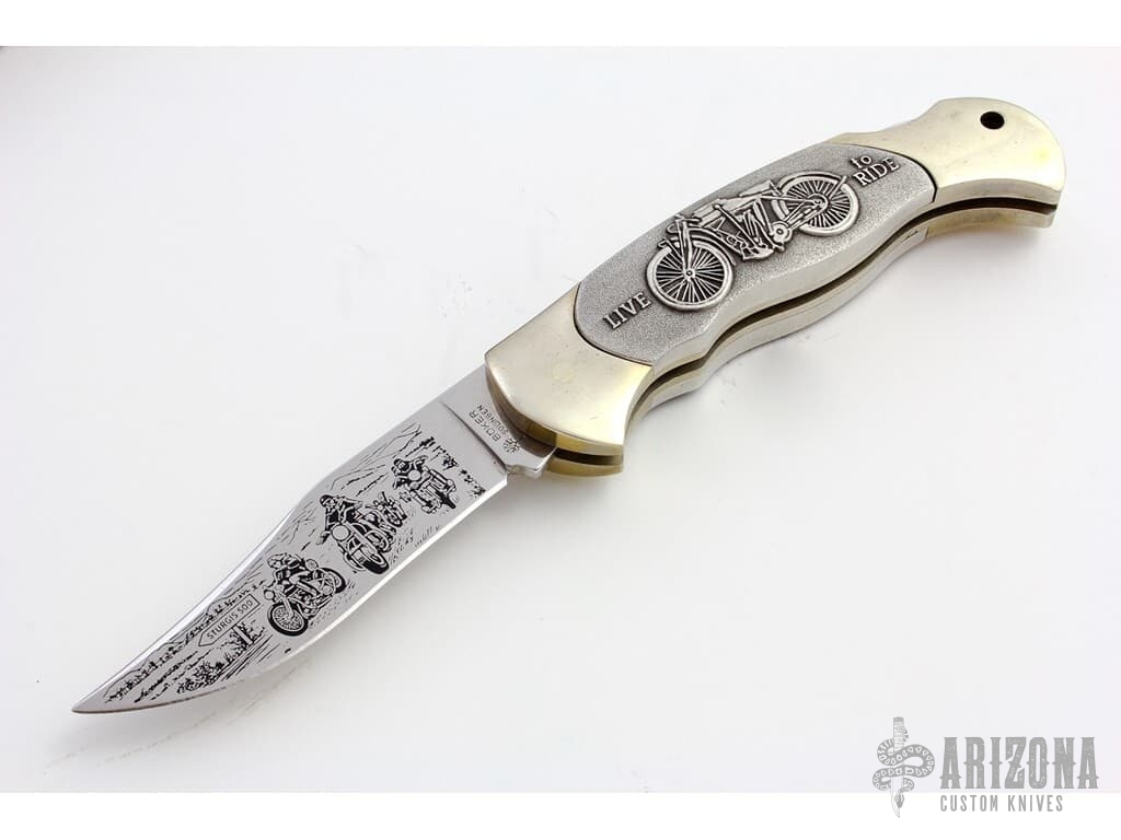 The Motorcycle Presentation Folder | Arizona Custom Knives
