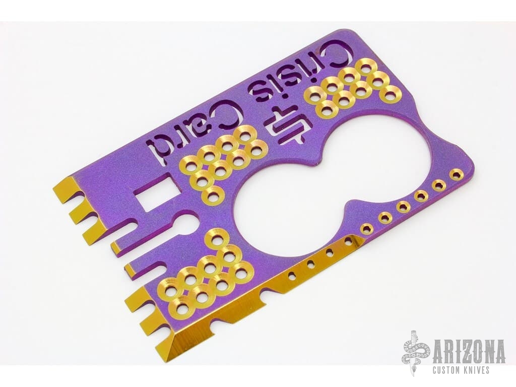 Crisis Card - Arizona Custom Knives