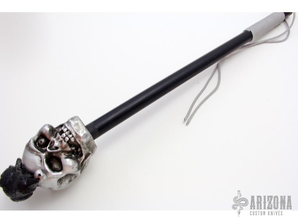 HALLOWEEN SPECIAL "Nevermore" Skull Knocker - Arizona Custom Knives