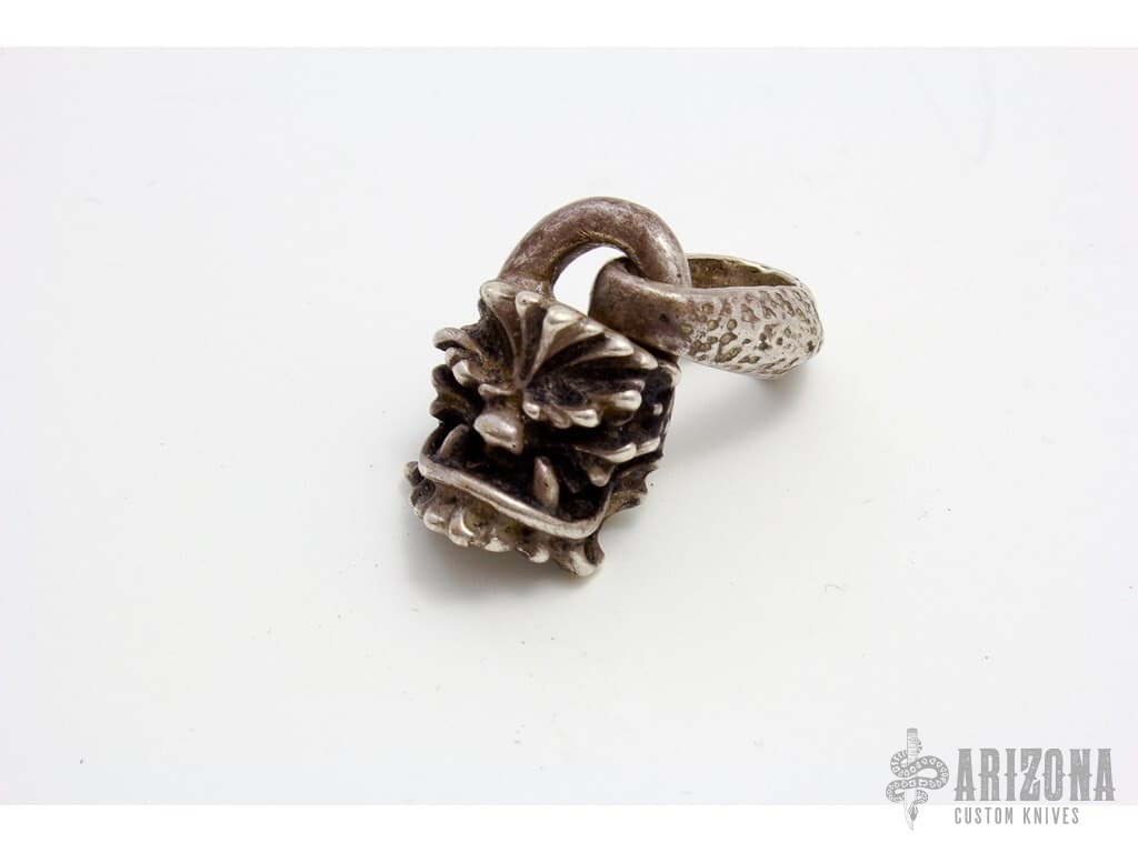 Silver Wolfman Limited Edition Pendant - Arizona Custom Knives