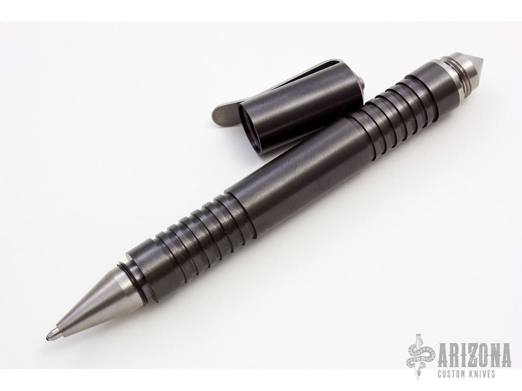 Zirconium Screw Cap Pen | Arizona Custom Knives
