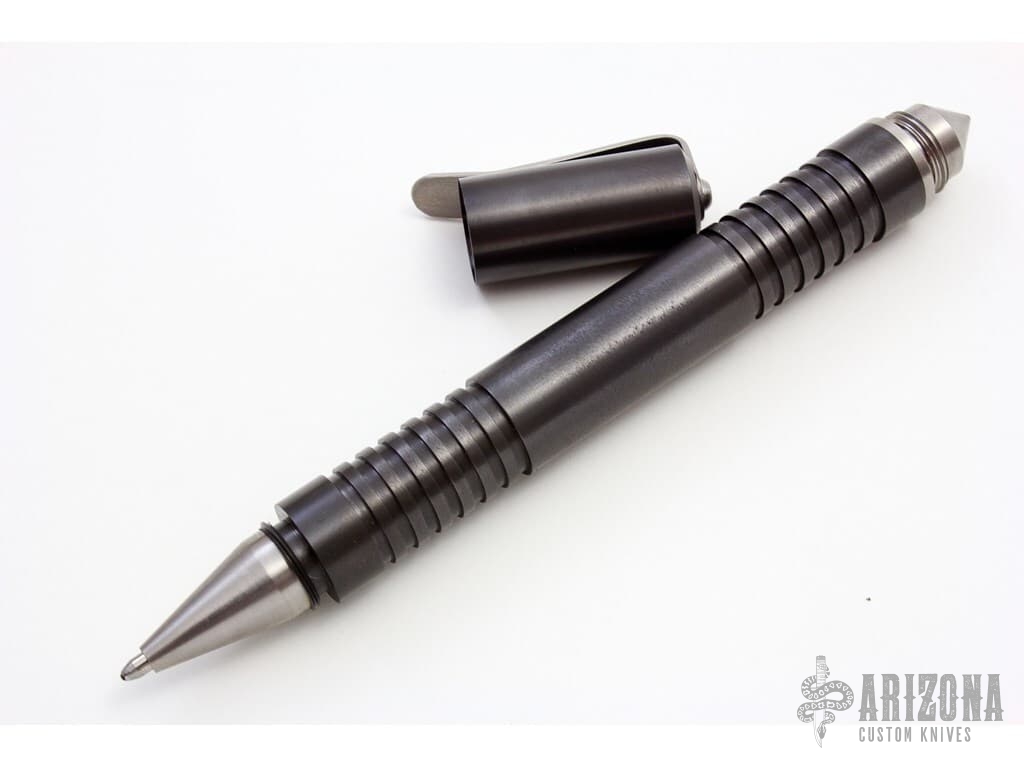 Zirconium Screw Cap Pen - Arizona Custom Knives