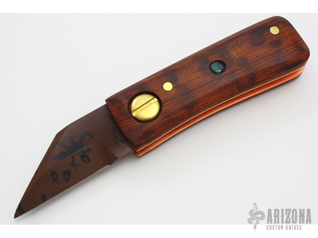 Friction Folder with Snakewood - Arizona Custom Knives