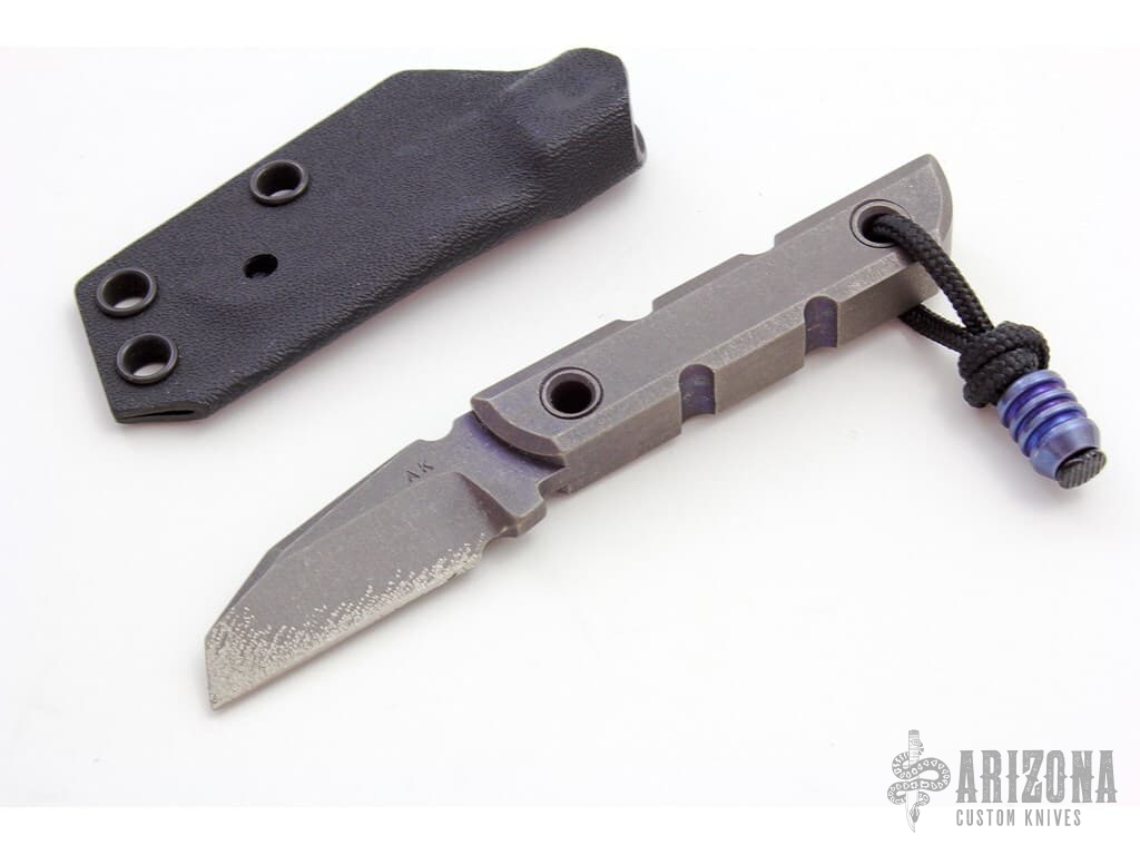 Titanium Neck Knife - Arizona Custom Knives