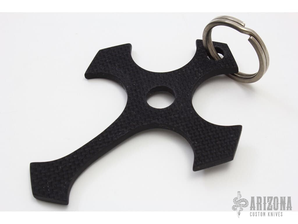 Black Crusader Defense Key Ring V1.0 - Arizona Custom Knives