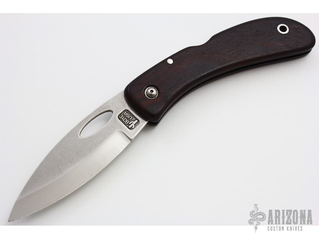 Pointed Tip Cobalt Lockback - Arizona Custom Knives