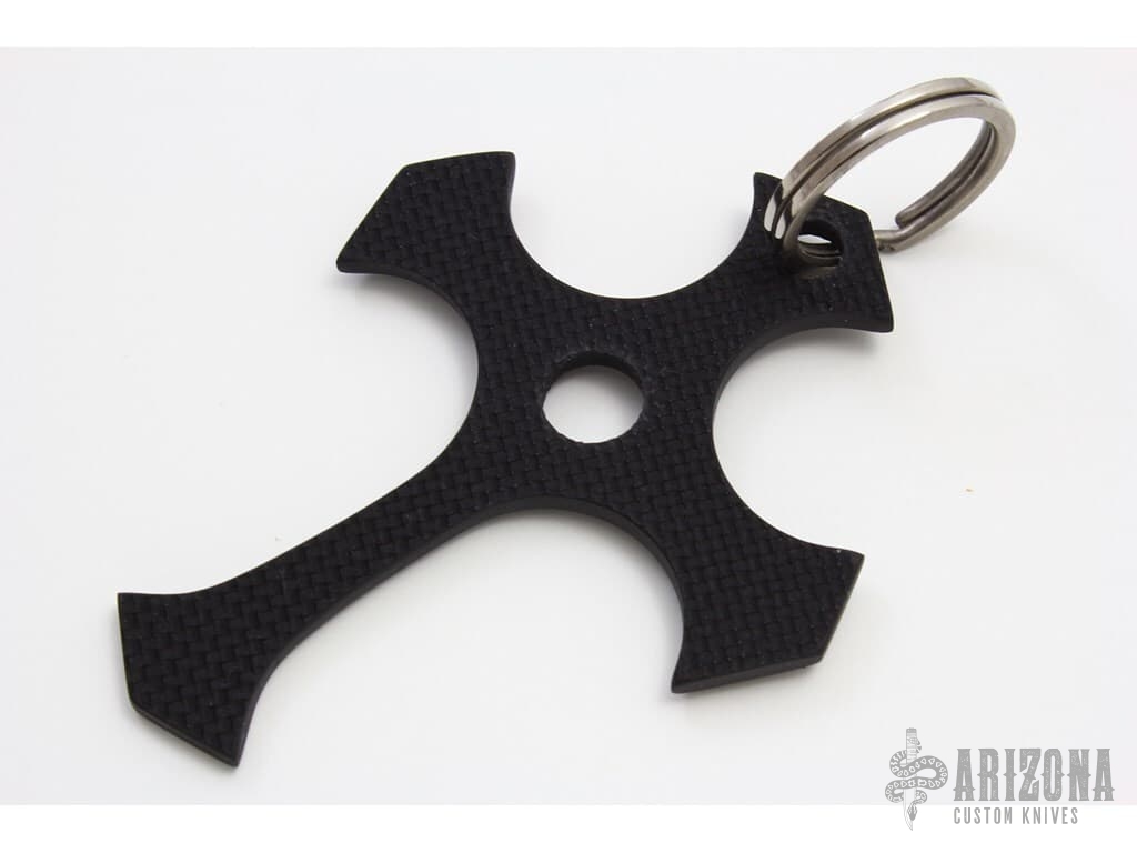 Black Crusader Defense Key Ring V1.0 - Arizona Custom Knives