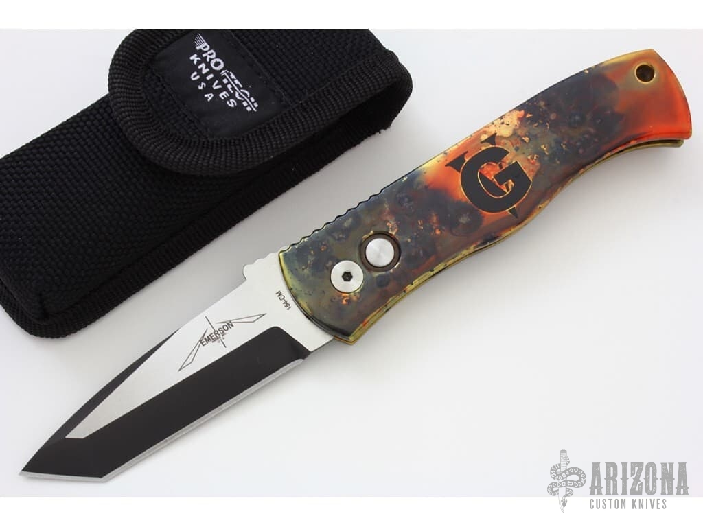 CQC7 Auto PK Splash (#18 of 50) - Arizona Custom Knives