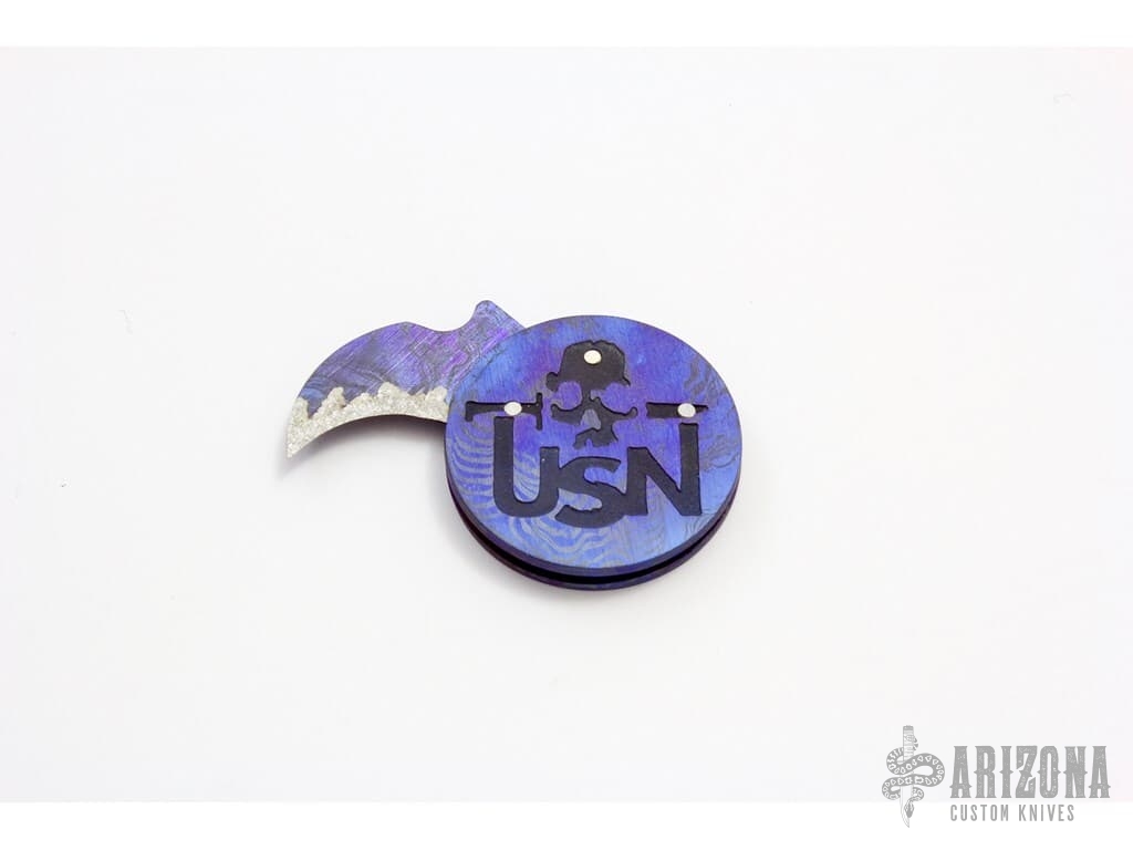 USN Coin Knife - Arizona Custom Knives