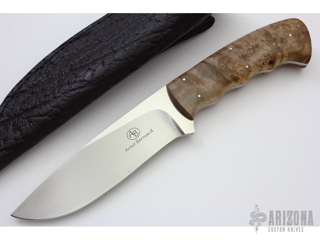 Giant - Hippo - Maple Burl - Arizona Custom Knives
