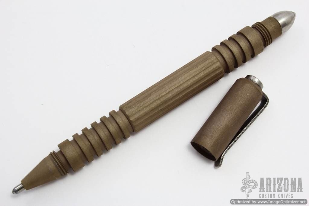 DLC Coated Aluminum Investigator Pen - Arizona Custom Knives