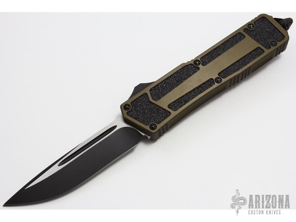 Scarab Clip Point HG Two-Tone Black Ceramic Coated Blade and Parts Hand ...
