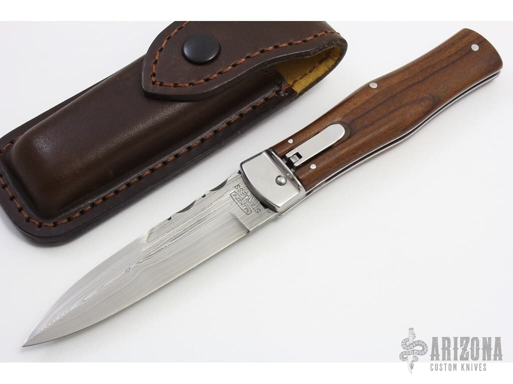 Damasteel Lever Lock Auto Model 241 - Arizona Custom Knives