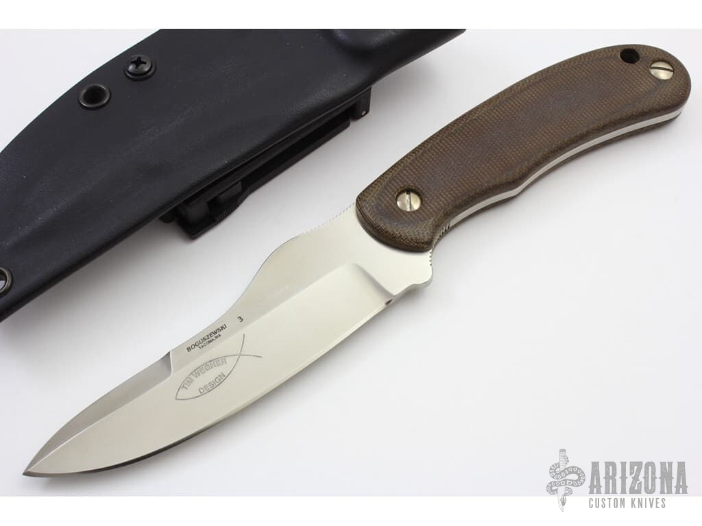 Tim Wegner Design Fixed Blade #3 - Arizona Custom Knives