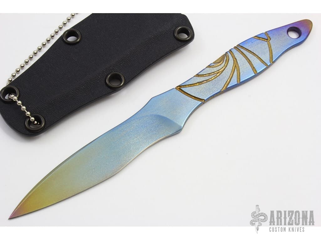 Titanium Neck Knife - Arizona Custom Knives