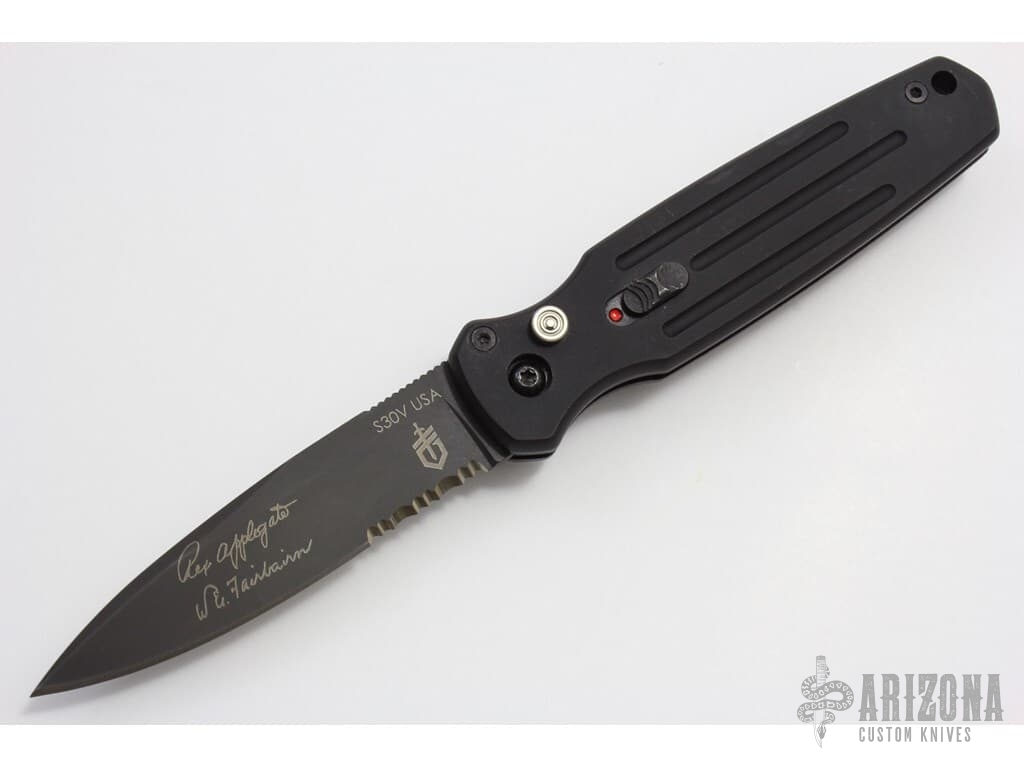 Applegate-Fairbairn Mini Covert Auto - Serrated Edge - Arizona Custom ...