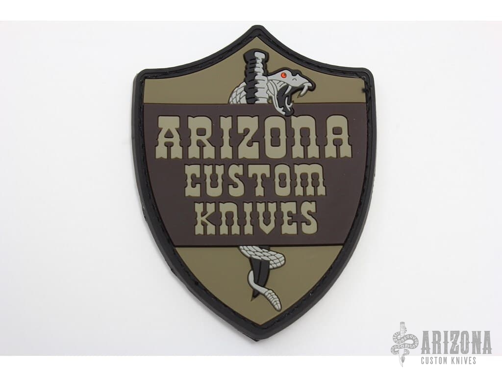 Arizona Custom Shield Patch - Arizona Custom Knives