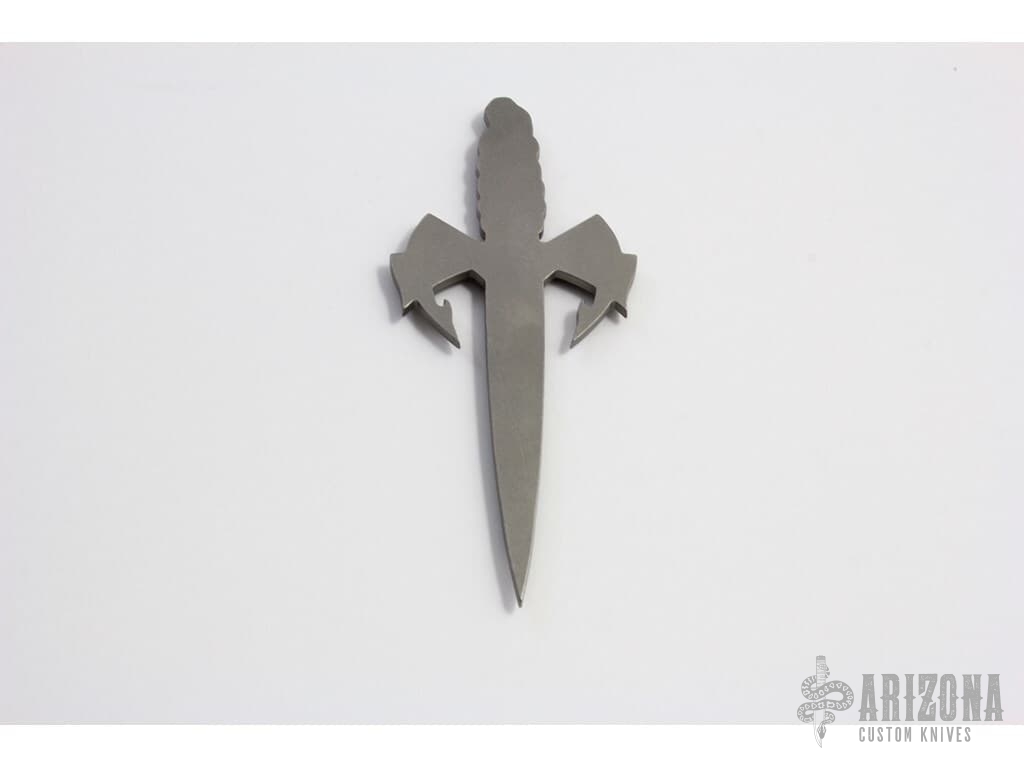 Titanium Dagger Logo Patch w/ Velcro - Arizona Custom Knives