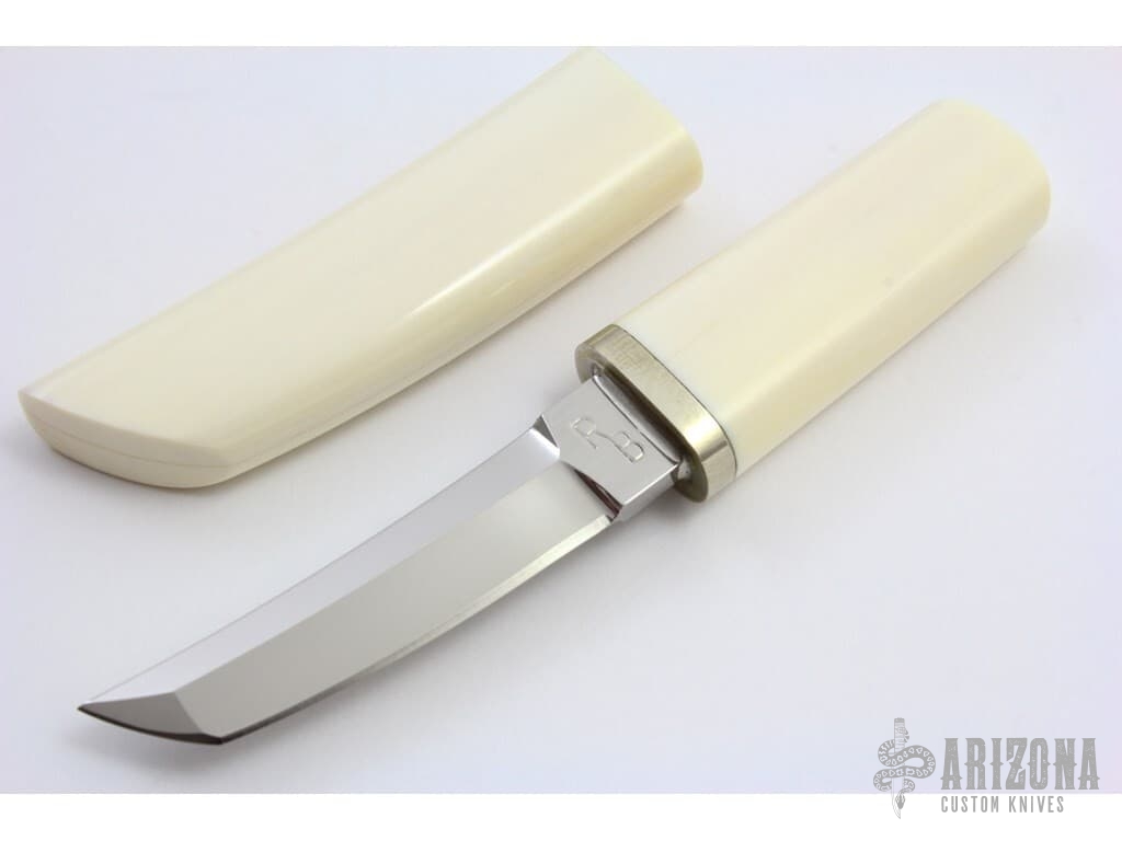 Ivory Mini Tanto | Arizona Custom Knives