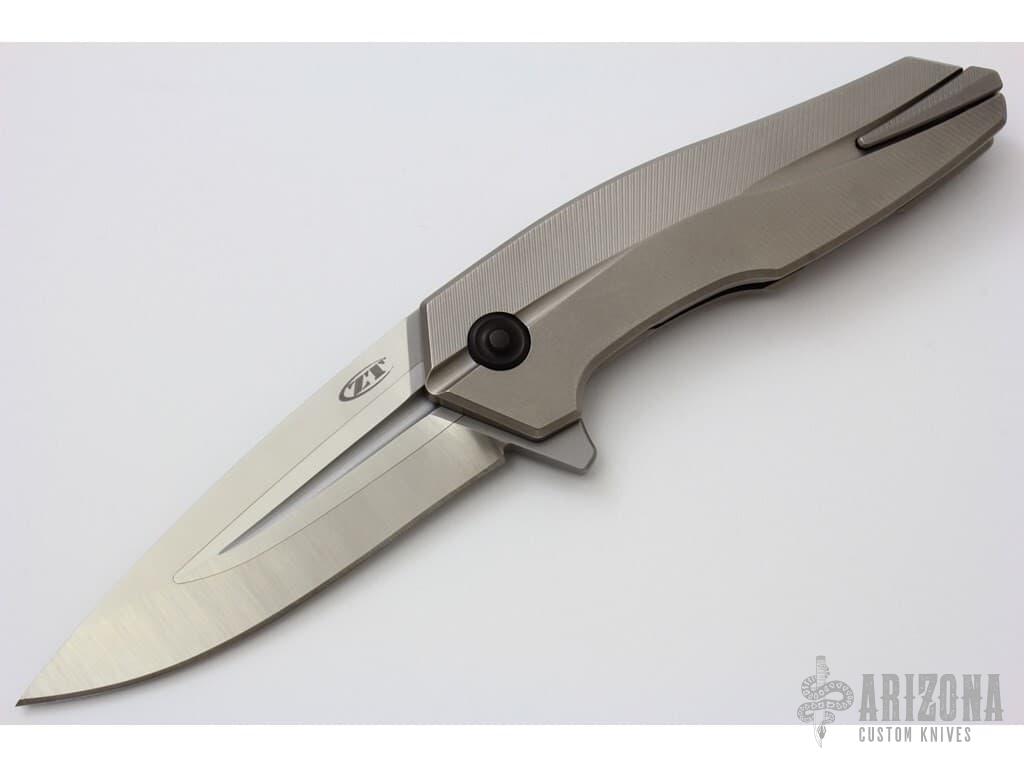 0888 ZT Flipper #102 - Arizona Custom Knives