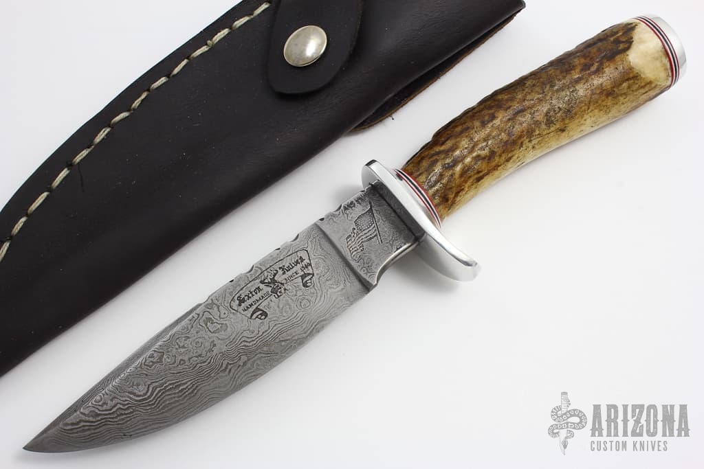 Damascus Hunter - Arizona Custom Knives