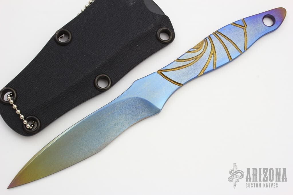 Titanium Neck Knife - Arizona Custom Knives