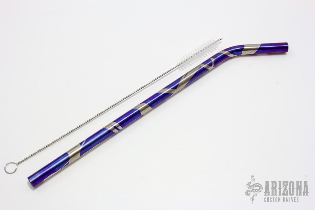 Titanium Drinking Straw | Arizona Custom Knives