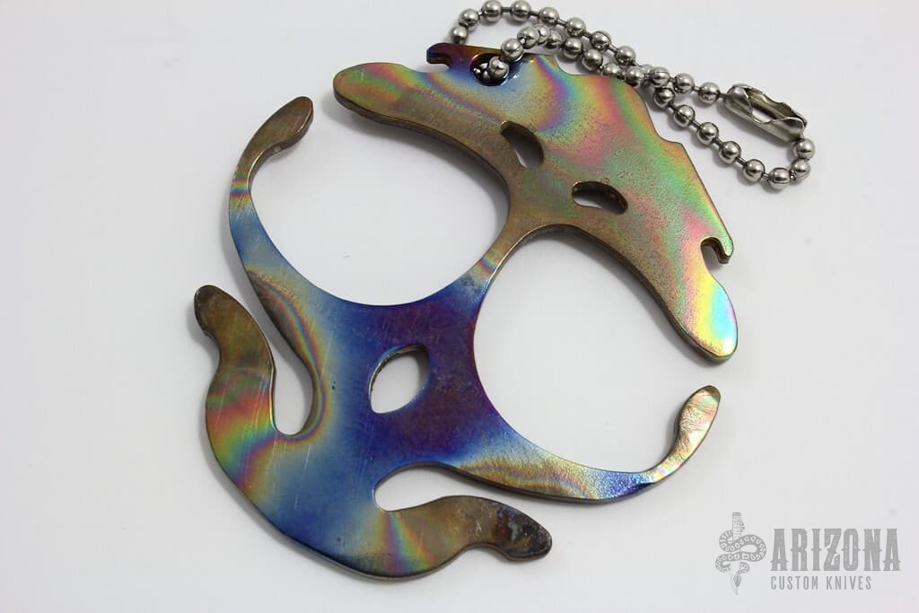 Ti Skull Knuckle | Arizona Custom Knives