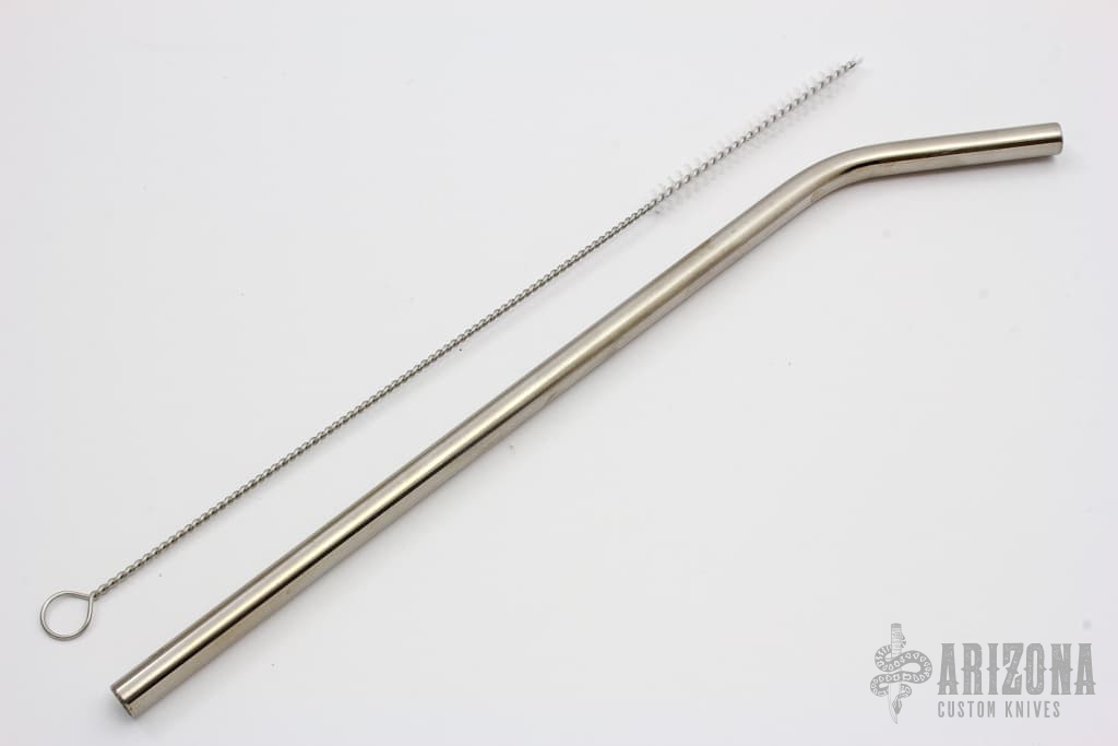 Titanium Drinking Straw - Arizona Custom Knives