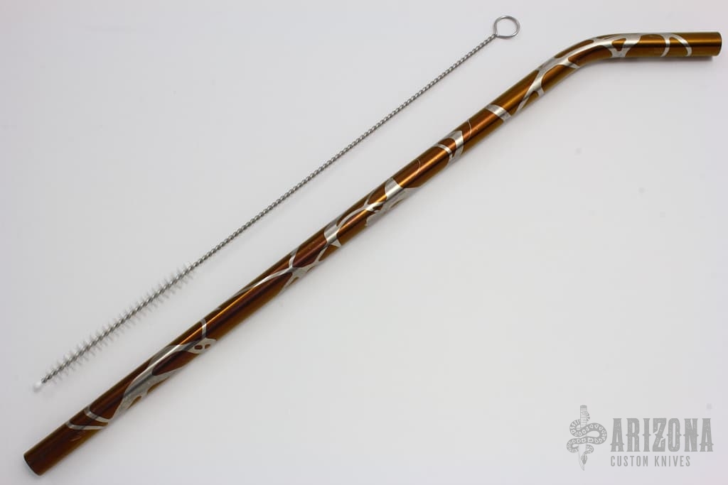 Titanium Drinking Straw - Arizona Custom Knives