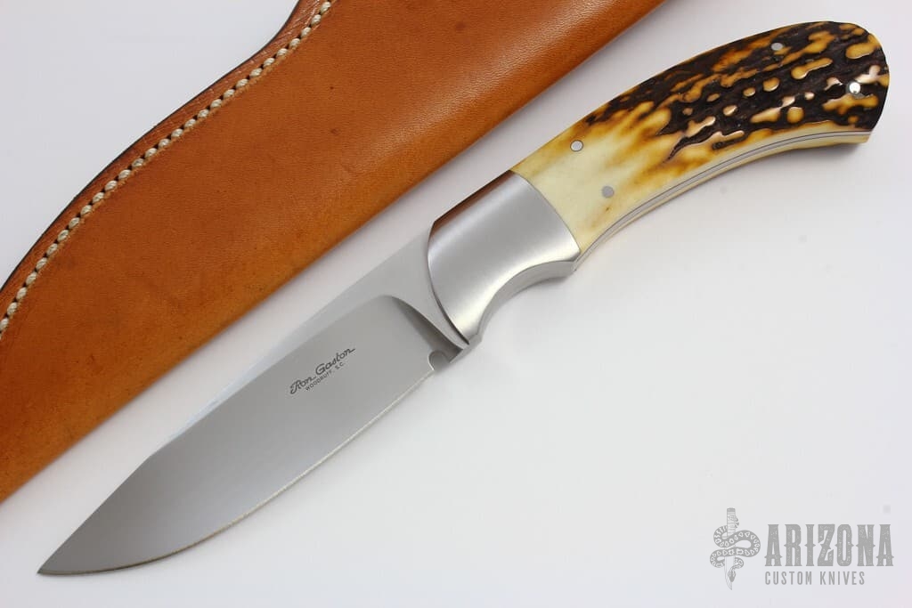 #6 Hunter - Stag - Arizona Custom Knives