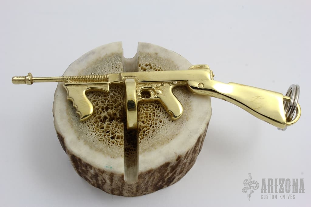 Handmade Chicago Typewriter Machine Gun - Arizona Custom Knives