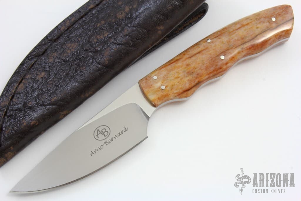 Squirrel with Giraffe Bone - Arizona Custom Knives