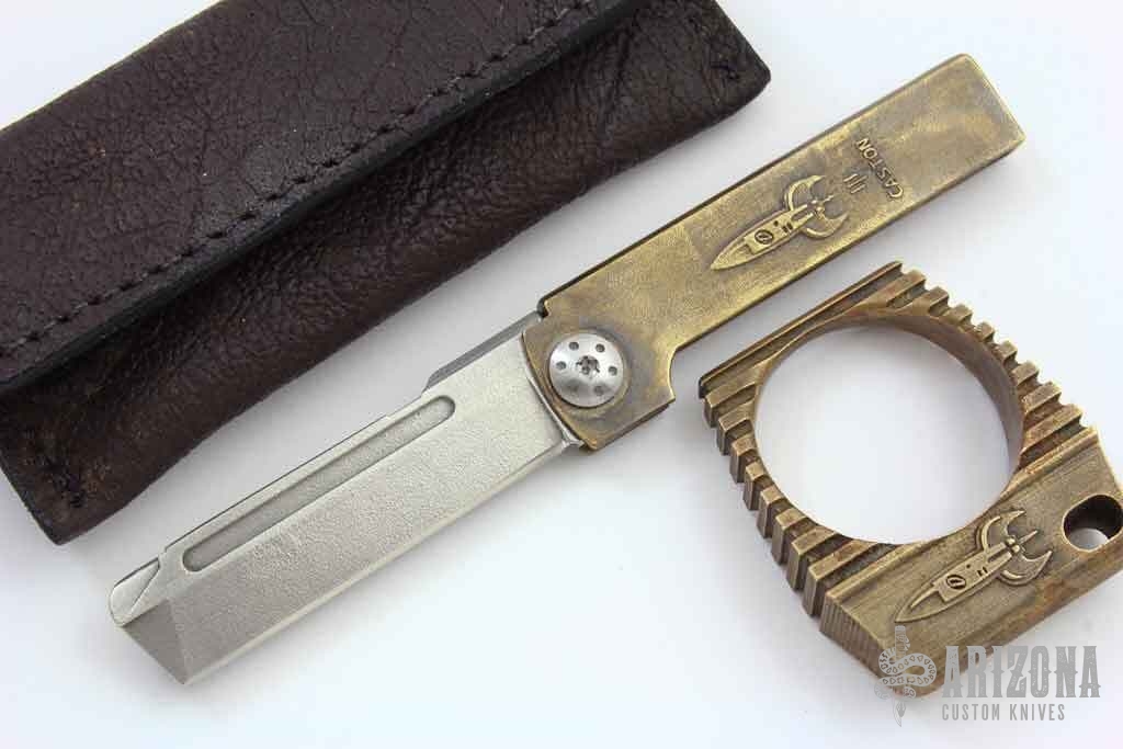 Cast Knife and Keyring Set - Arizona Custom Knives