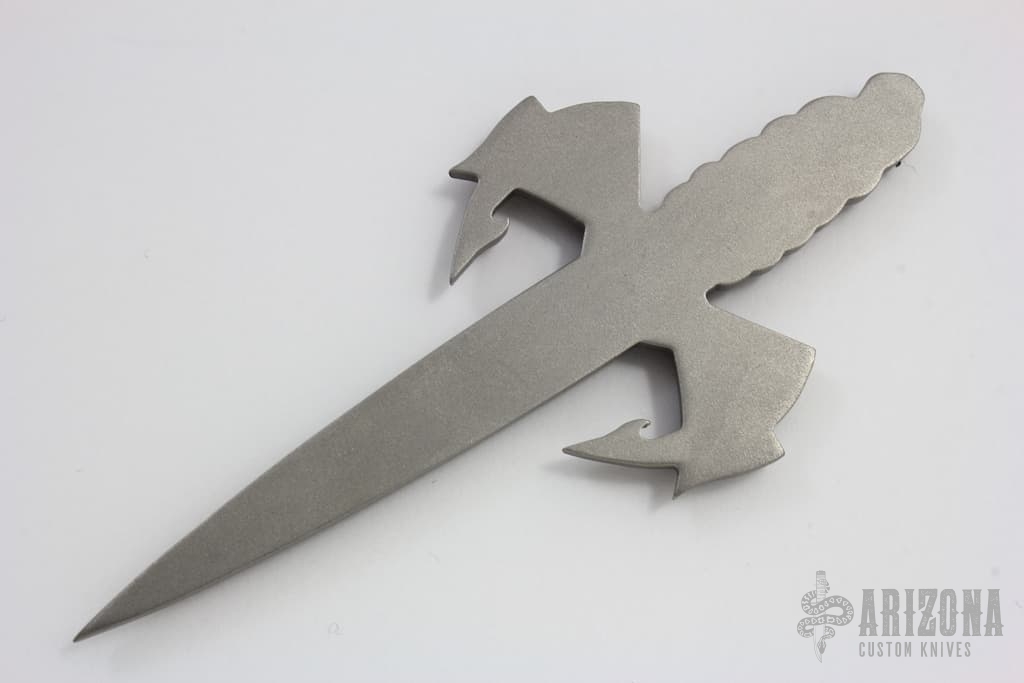 Titanium Dagger Logo Patch w/ Velcro - Arizona Custom Knives